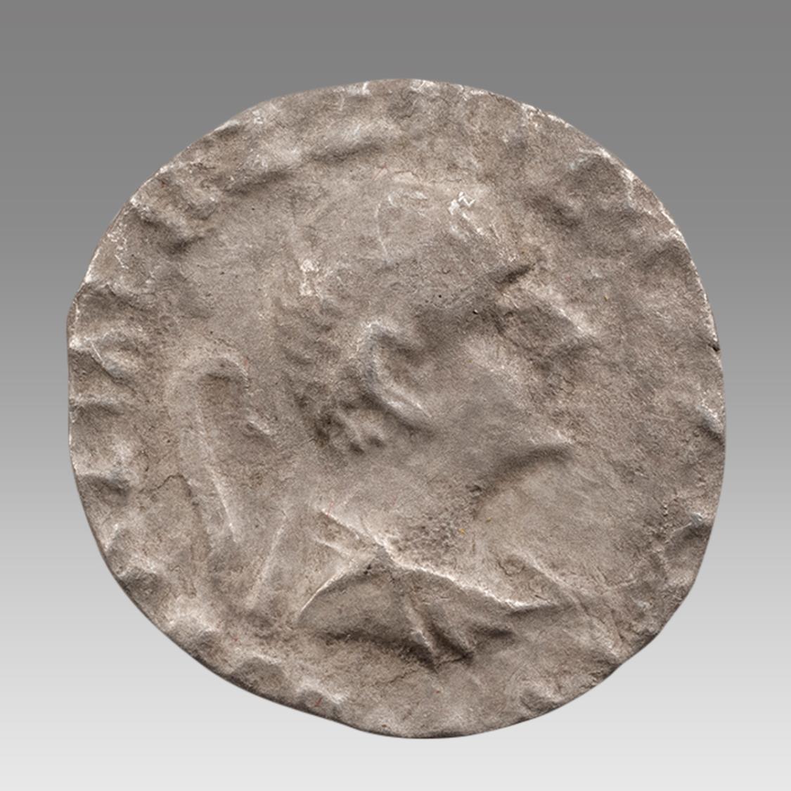 BAKTRIA, Indo-Greek Kingdom. Hermaios Soter. Circa 105-90 BC. AR ...