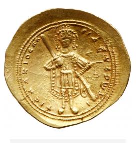 Isaac I Comnenus. Gold Histamenon Nomisma (4.41 g), 1057-1059 ...
