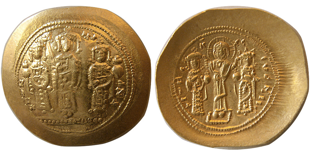 BYZANTINE EMPIRE. Romanus IV, AD 1068-1071. AV Histamenon Nomisma ...