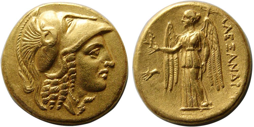 MACEDONIAN KINGDOM; Alexander III 'the Great'. 336-323 BC. Gold Stater.