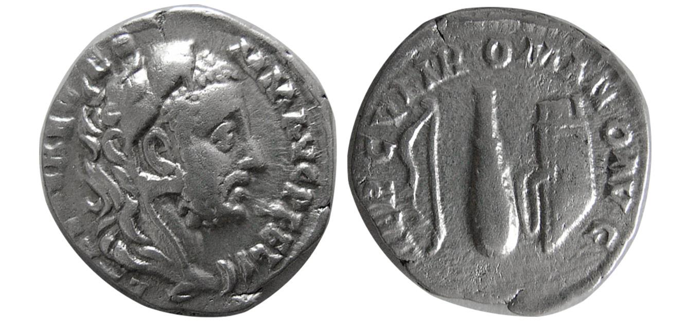 ROMAN EMPIRE; Commodus as Augustus, 177–192 AD. AR Denarius. Rare.