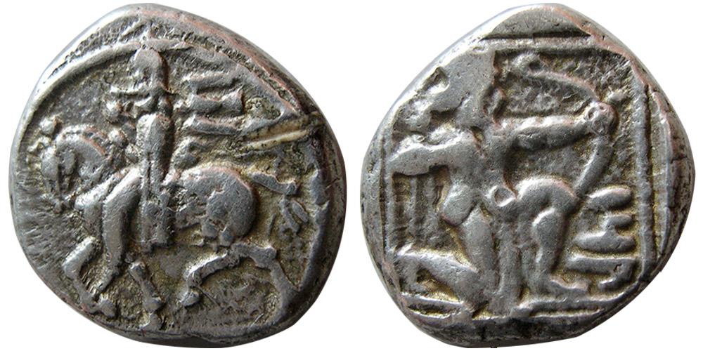 CILICIA. Tarsos. Circa 420-410 BC. AR Stater. Rare. | Greek Coins