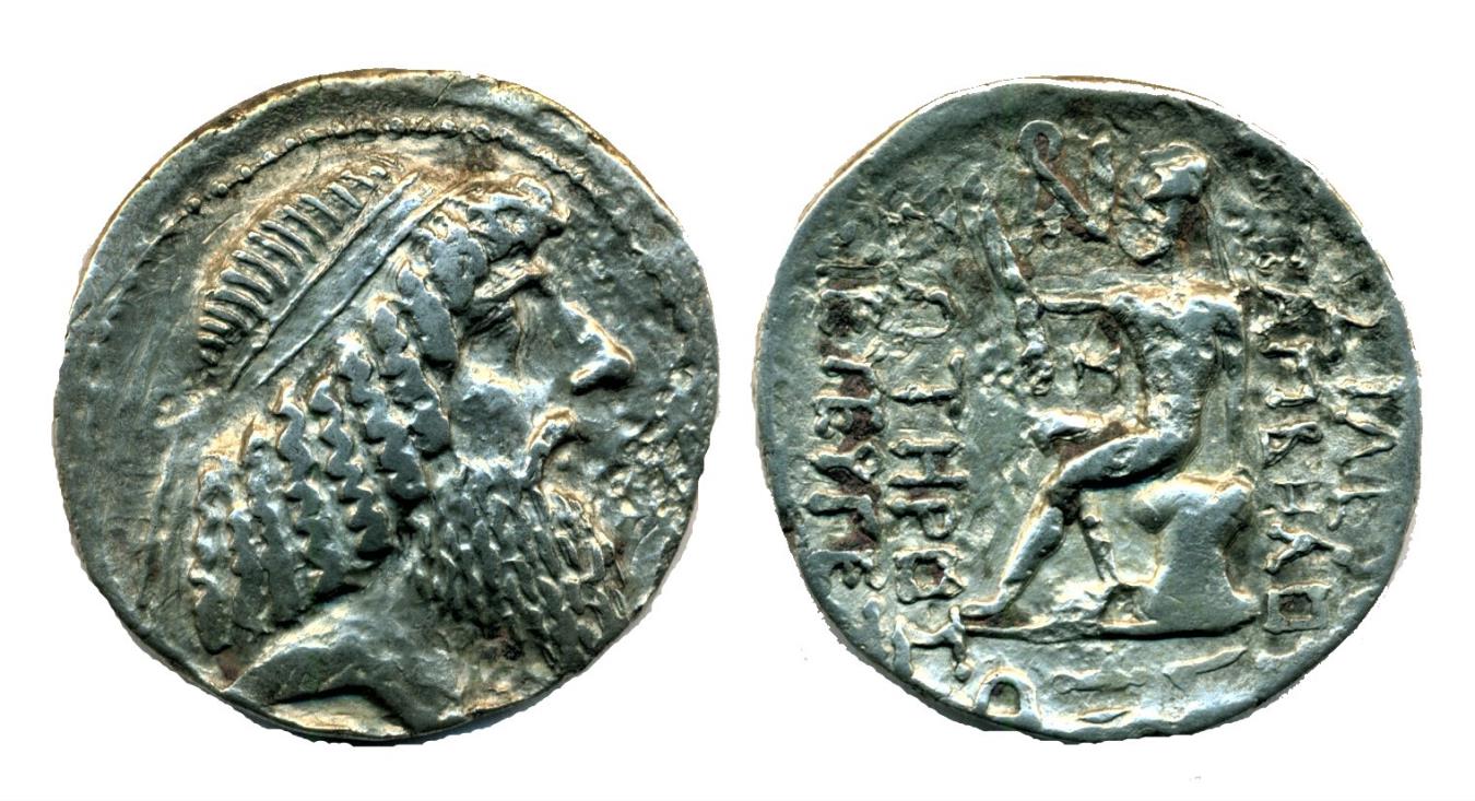PERSIA, KINGDOM of CHARACENE: Attambelos I. 47/46-25/24 BC. AR ...