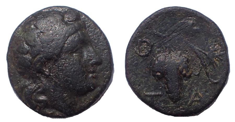Aeolis, Temnos. 3rd-2nd centuries BC. Æ 17 | Greek Coins