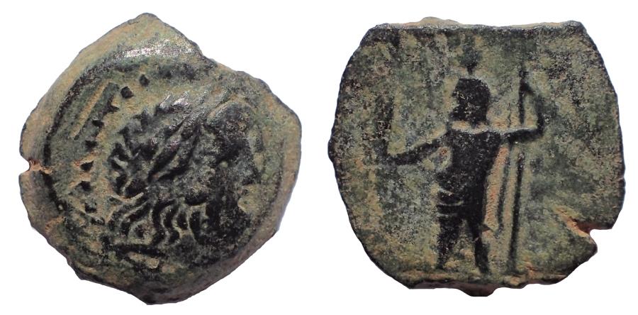 Cyprus, Paphos. Cleopatra VII 51-30 BC. Æ 16. Rare. | Greek Coins