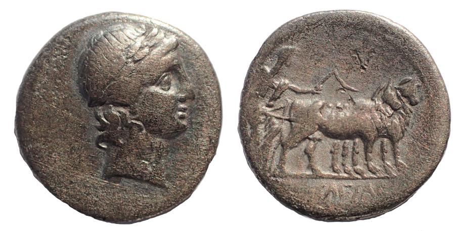 Octavian, Ar. Denarius. Rome, 28 BC | Roman Imperial Coins