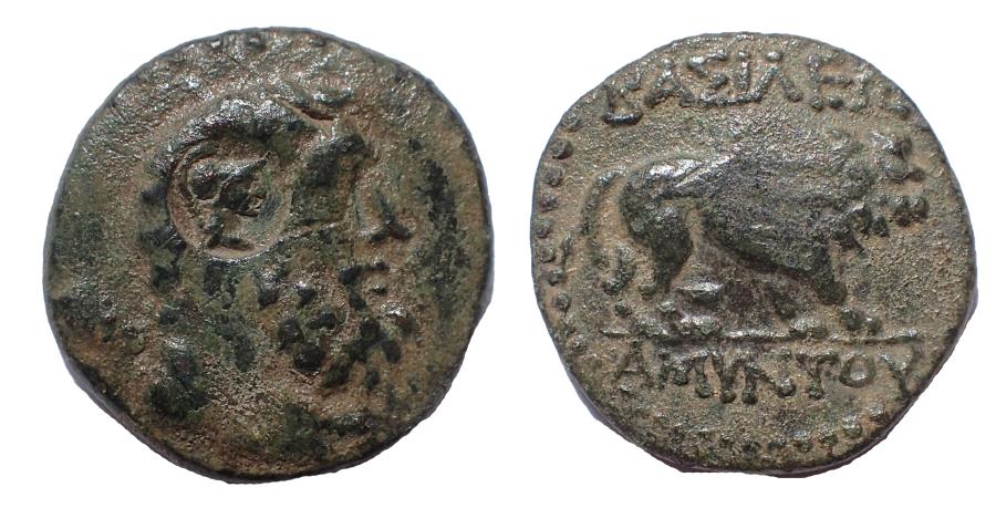 Galatia, Kings of. Amyntas . 36-25 BC. Æ 20 | Roman Provincial Coins