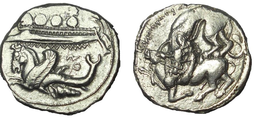 Phoenicia. Byblos (Gebal). AR Shekel, c. 350-335 BC. | Greek Coins