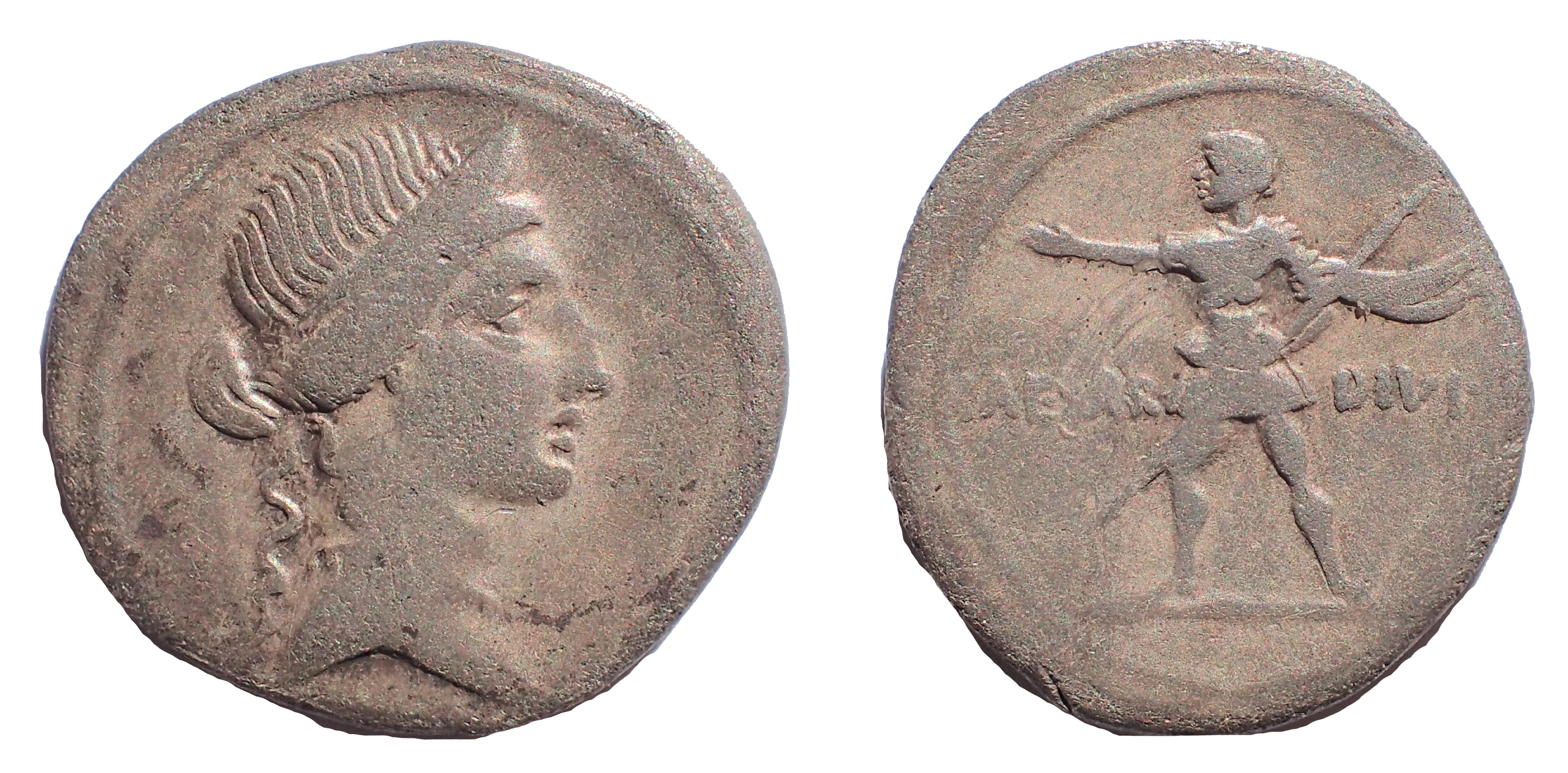 The Triumvirs, Octavian. Autumn 32-summer 31 BC. AR Denarius | Roman ...