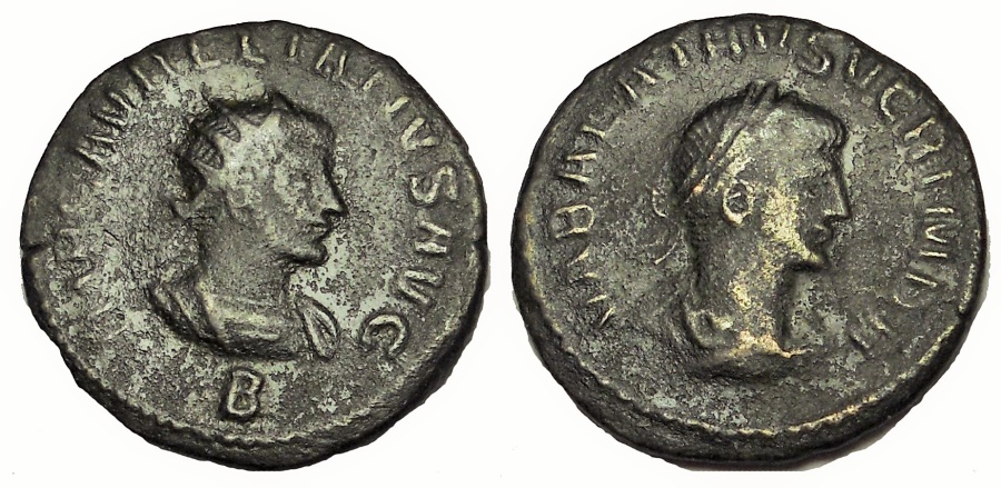 Aurelian, with Vabalathus. AD 270-275. Antoninianus | Roman Imperial Coins