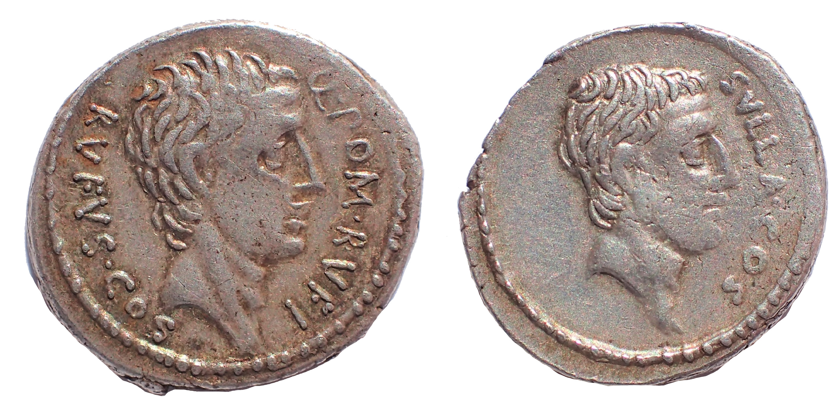Q. Pompeius Rufus. 54 BC. AR Denarius. Rare portrait of Sulla. 24+ year ...