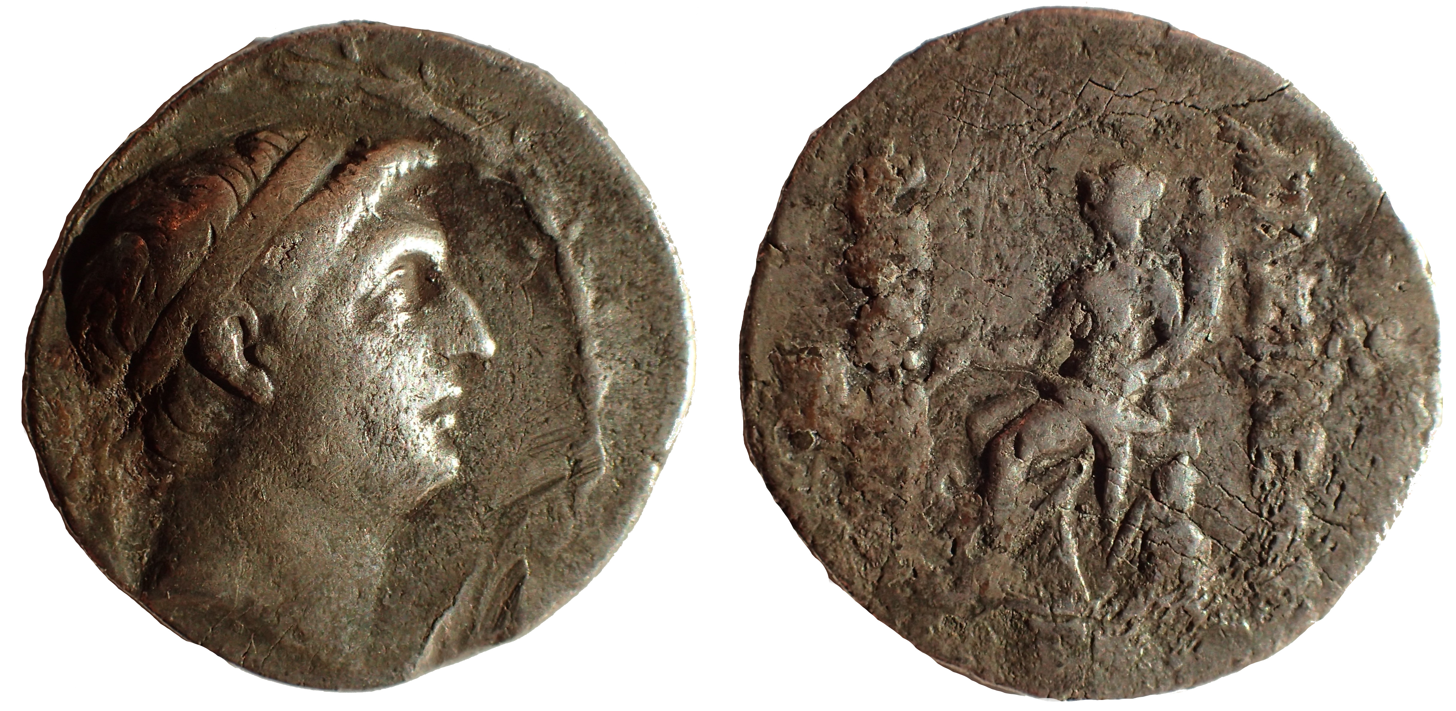 Seleukid Kings of Syria. Demetrios I Soter. 162-150 BC. AR Tetradrachm
