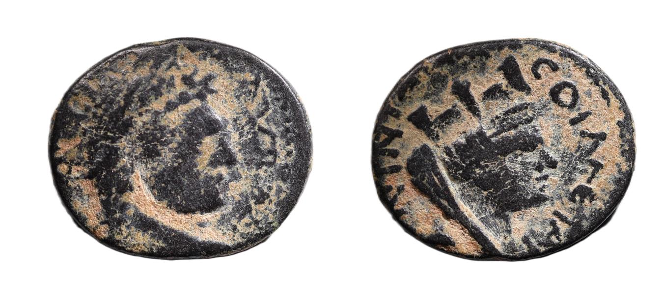 Mesopotamia. Carrhae. Caracalla AD 211-217. Æ 19 | Roman Provincial Coins