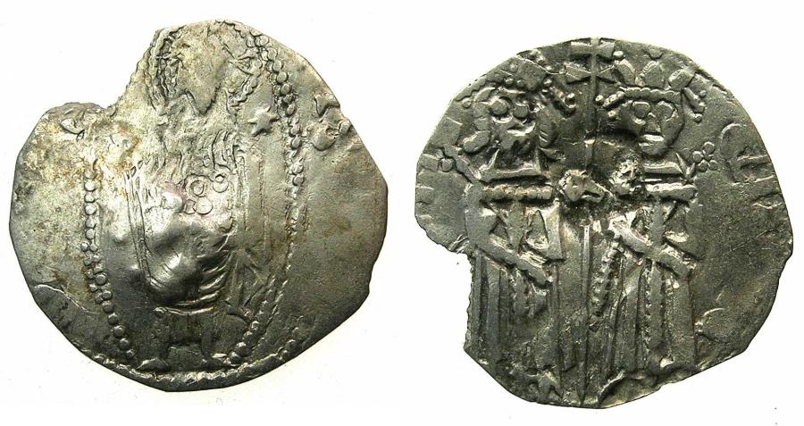 SERBIA.Stefan VIII Uros IV Dusan as Emperor AD 1346-1355.AR.Dinar ...