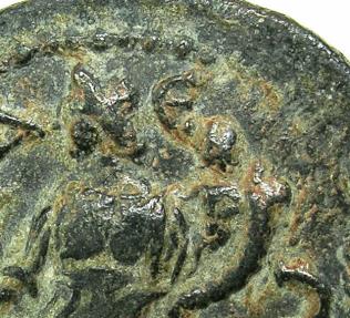 PISIDIA.ISINDA.Trajan Decius AD 249-251.AE.26.1mm. Eubosia holding the ...