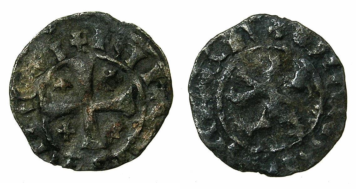 CRUSADER STATES.CYPRUS. Janus AD 1398-1432.Billon Denier ...