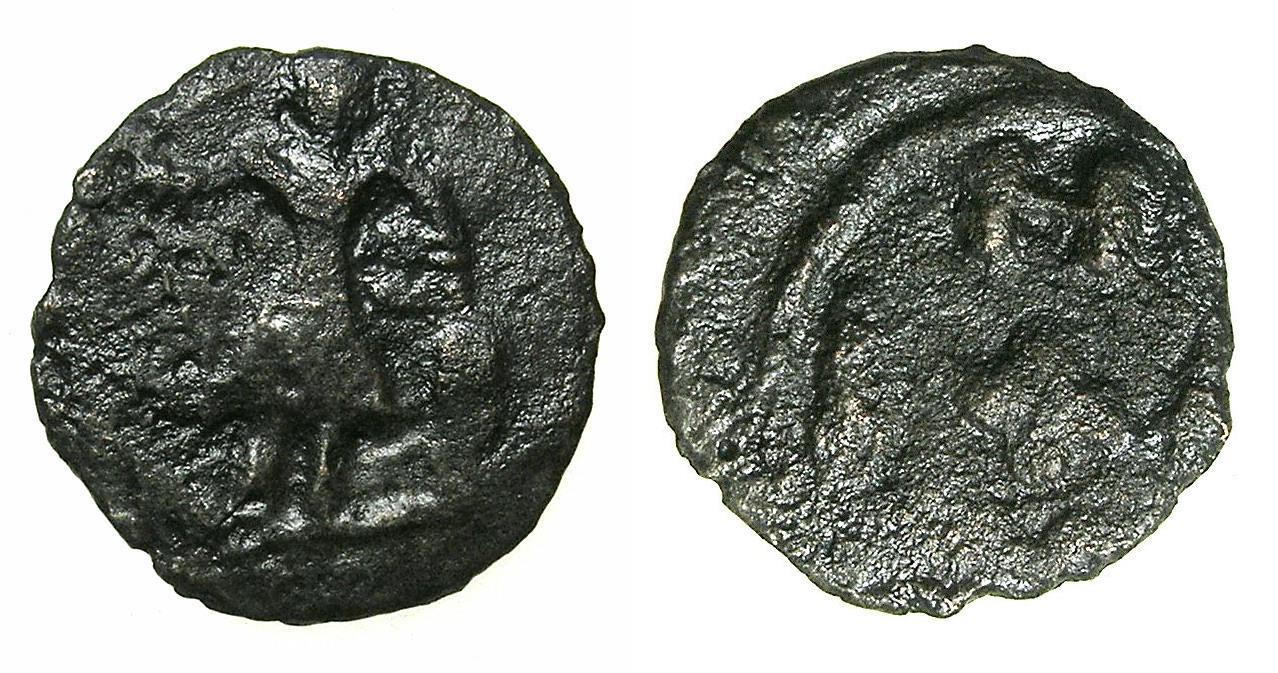 CRUSADER STATES.EDESSA.Baldwin II 2nd reign AD 1108-1118.AE.Follis ...