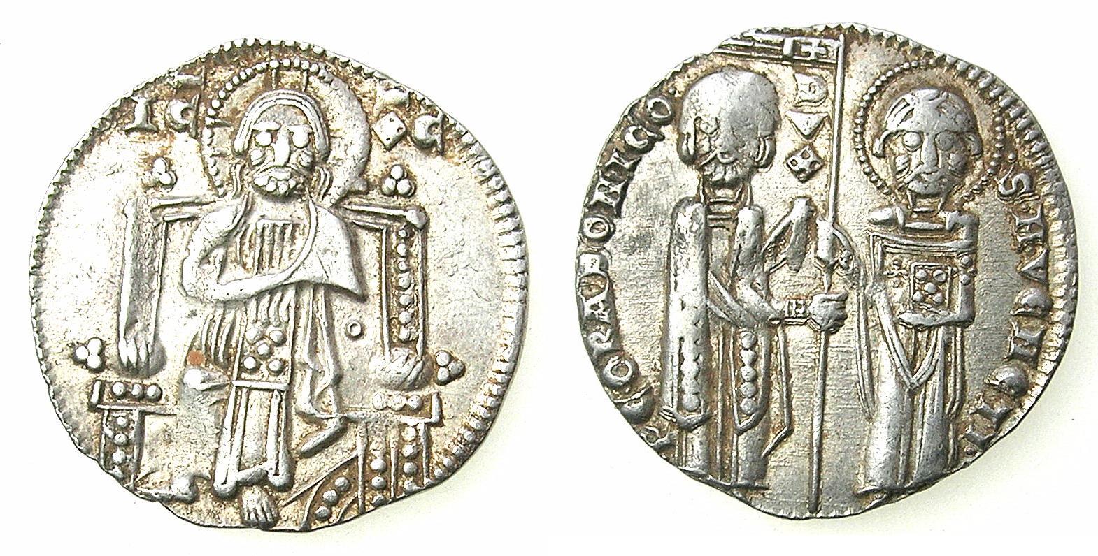 ITALY.VENICE.Pietro Gradenigo AD 1289-1311.AR.Grosso. | Medieval Coins