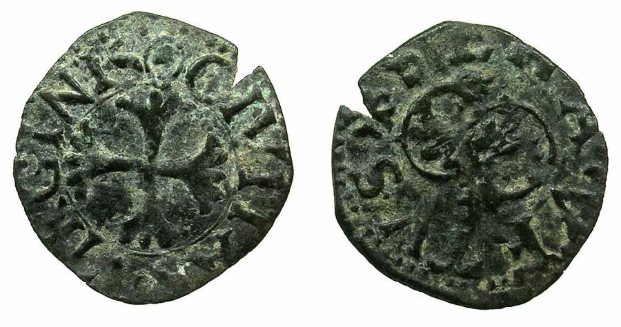 SIENA.Republic AD 1404-1555.AE.Quattrino. | Medieval Coins