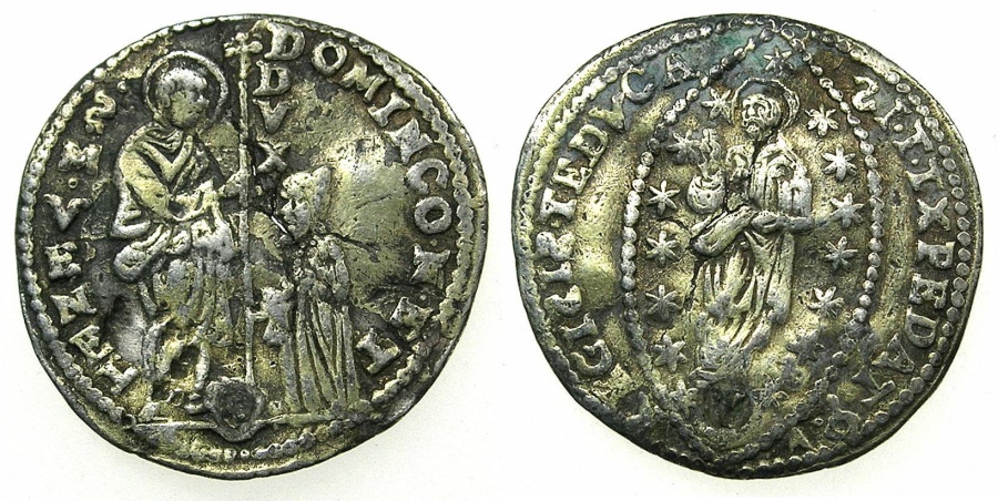 VENICE.Domenico Contarini AD 1659-1675.Levantine struck copy of a ...