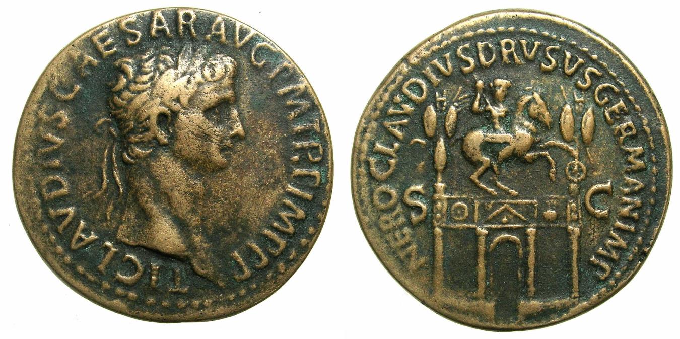 ROMAN.'Medalic Sestertius' Paduan type after Giovanni da Cavino ( AD ...