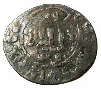 CILICIAN ARMENIA.Oshin AD 1308-1320.AR.Takvorin.Mint of SIS. Mamluk overstrike in the name of ...