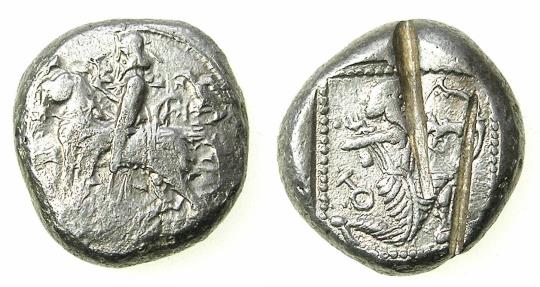 CILILIA.TARSOS ( TARSUS).Achaemenid Period.AR.Stater.Struck circa 420 ...