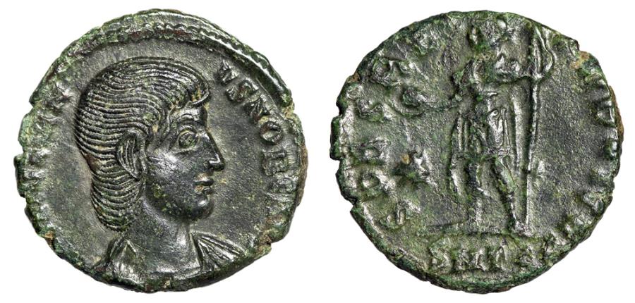 Julian II The Apostate AE15 SPES REIPVBLICE Thessalonica RIC 216 Scarce EF