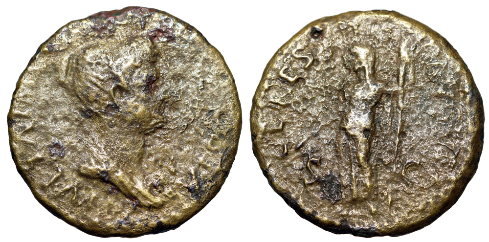 Julia Titi (Julia Flavia, Daughter of TItus Dupondius Ceres Rare