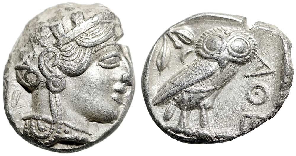 Attica, Athens AR Tetradrachm Athena & Owl Good Very Fine | Greek Coins
