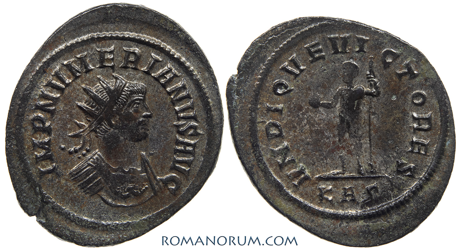 NUMERIAN. (AD 282-284 ) Antoninianus, 3.15g. Victorius everywhere ...
