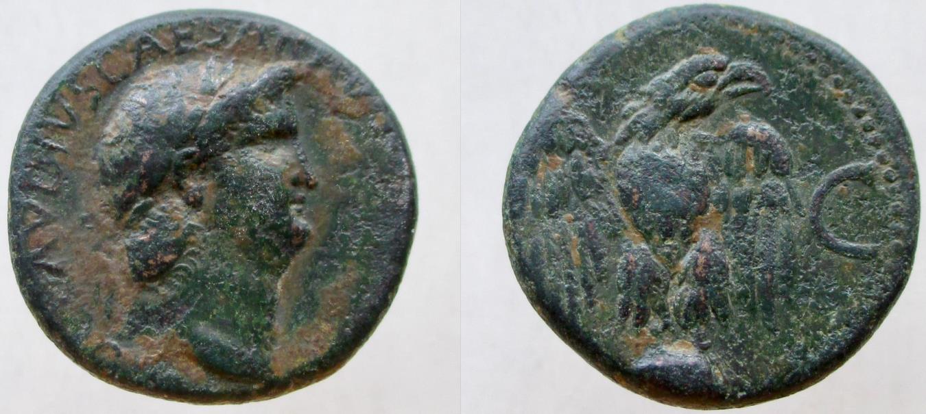Nero. AD 54-68. Æ As. Very rare, with the majority of known specimens ...