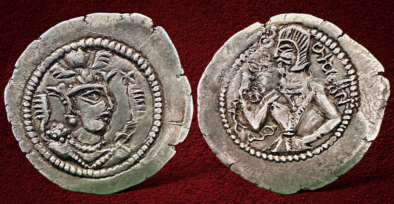 Hunnic Tribes, Alchon Huns Proper Hephthalite with Prince of ...