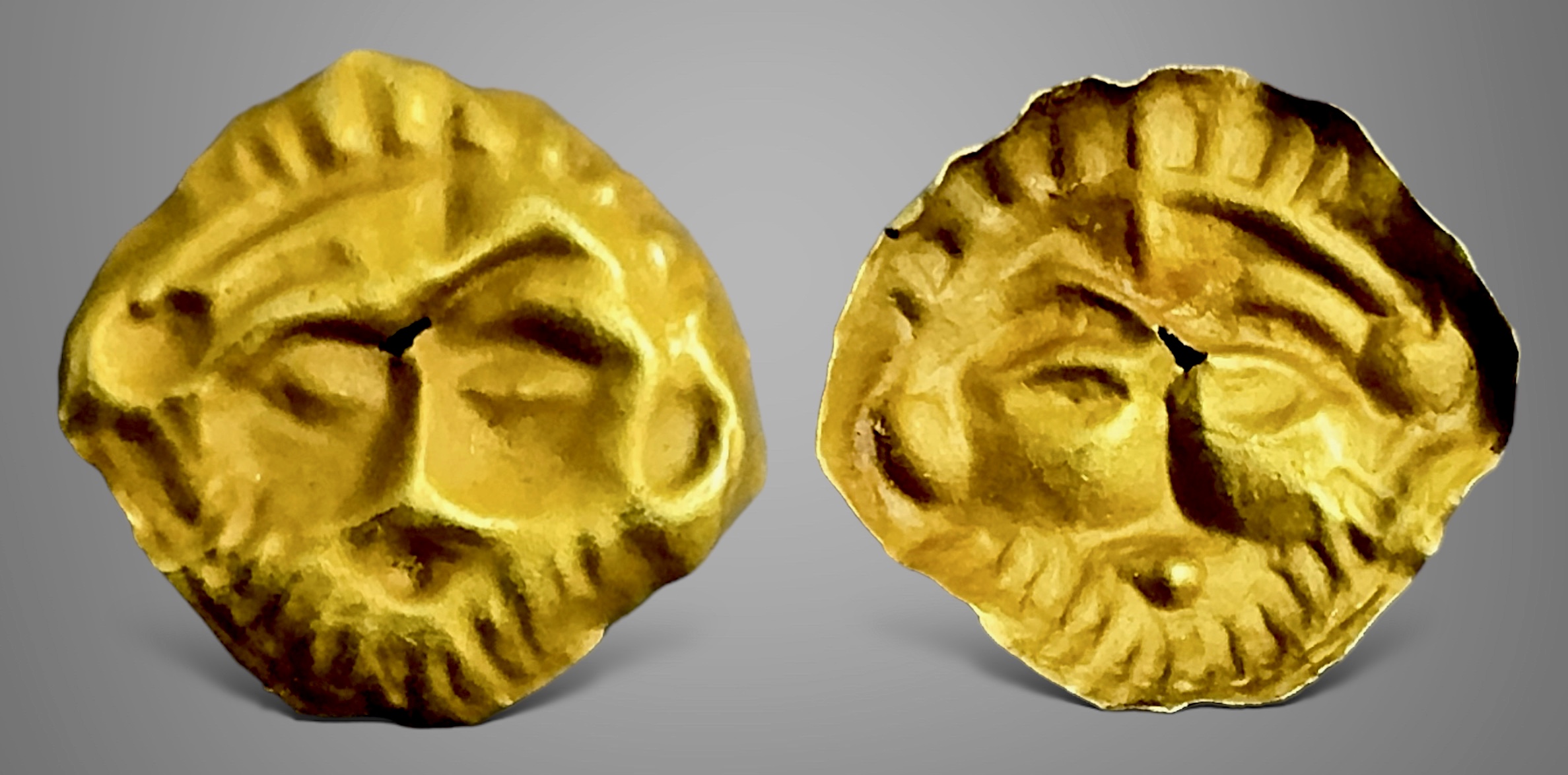 Hunnic Tribes, Silk Road Region. Circa 5th-8th centuries. AV Gold ...