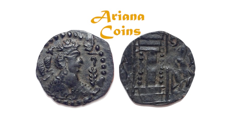 Hunnic Tribes, Nezak Huns, Western Turks dynasties, 6th century , AE ...