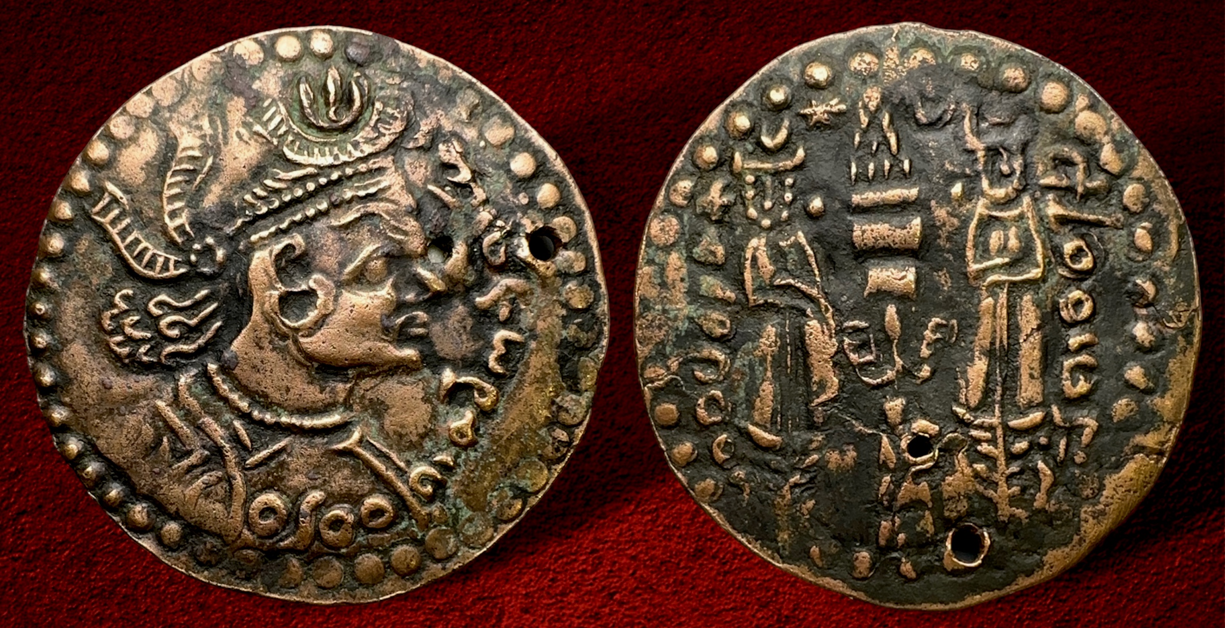 Hunnic Tribes, Western Turks. Tegin, King of the Khorasan, (680-738 AD ...