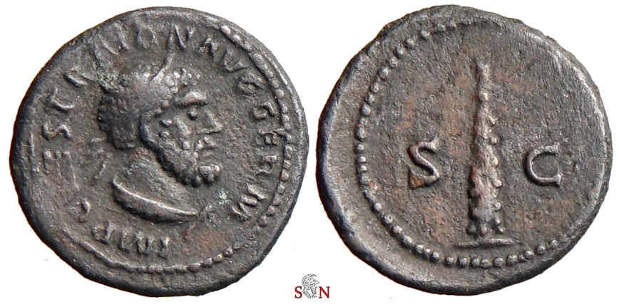 Trajanus Quadrans - Club - RIC 699 | Roman Imperial Coins