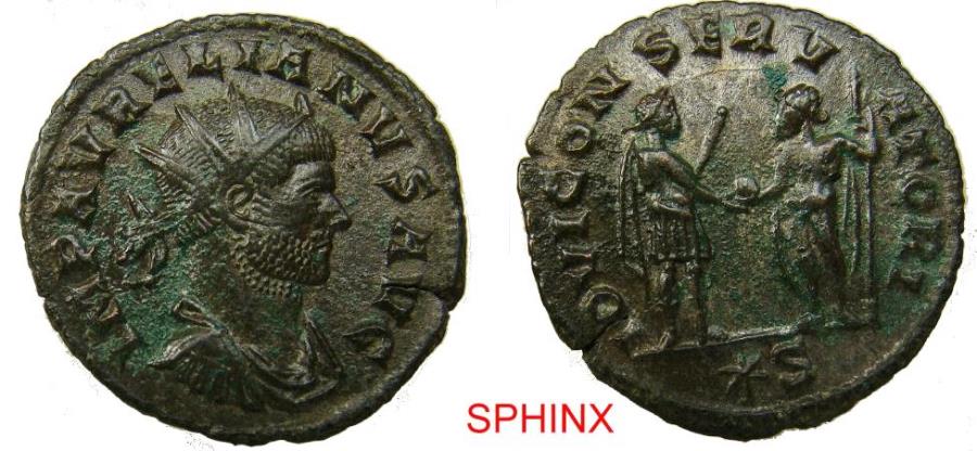 646FL2Z) Roman Imperial, Aurelian, AE Antoninianus, (3.42 grms, 22.5 mm ...