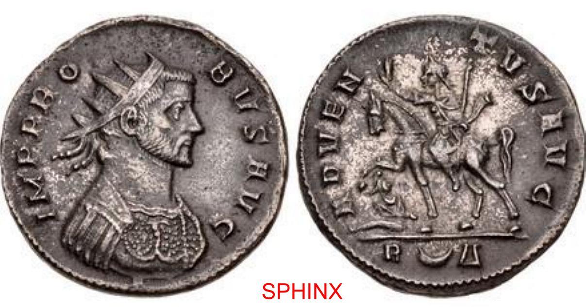 296MH22P) Probus. AD 276-282. Antoninianus (22mm, 3.28 g, 6h). Rome mint, 6th officina. 4th ...