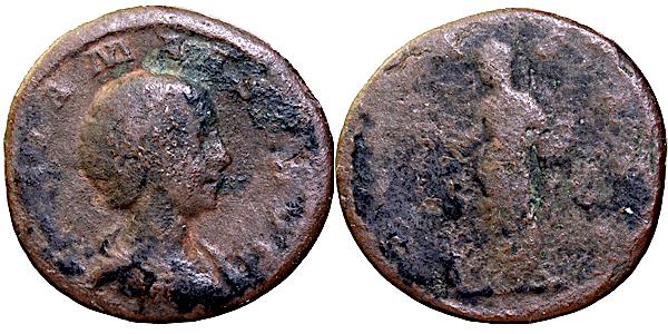 JULIA MAESA, PIETAS, AS | Roman Imperial Coins