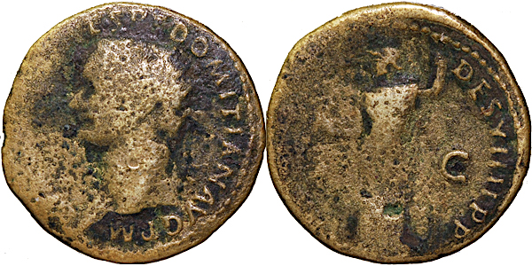DOMITIAN, Minerva, AS | Roman Imperial Coins