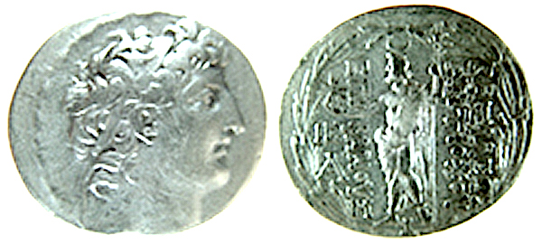 CRYPUS, ANTIOCHUS VIII, ZEUS, TETRADRACHM | Greek Coins