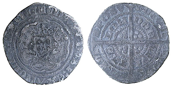 EDWARD III, TREATY PERIOD, HALF GROAT | Medieval Coins