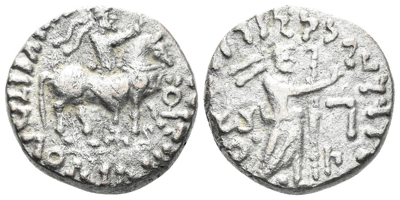 Indo-Parthians. Gondopharid Dynasty. Gondophares. Circa 40-5 BC. AR ...