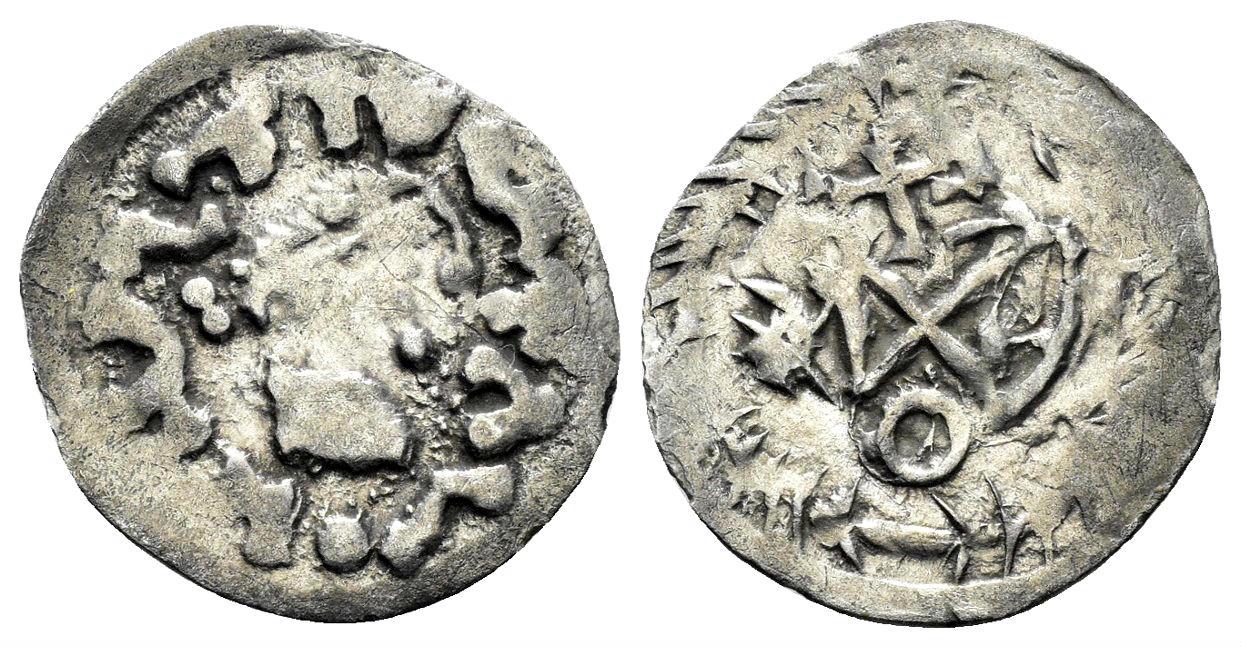 Gepids. In the name of Justin I. 518-527. AR Quarter Siliqua (0.80 gm ...
