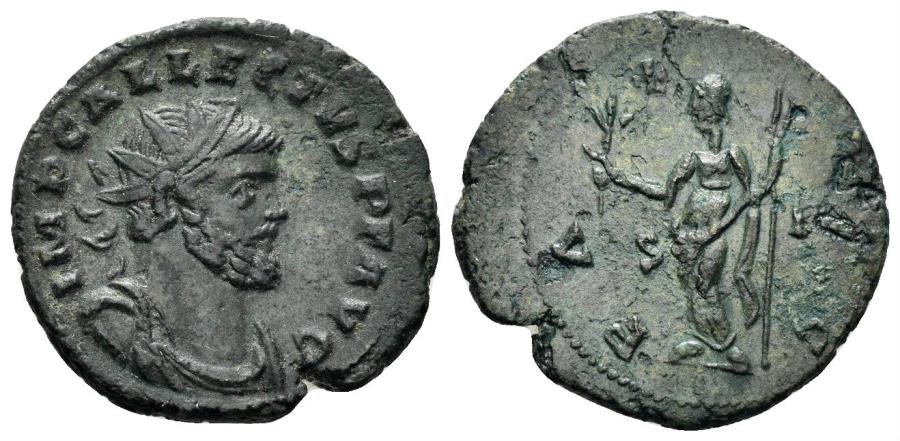Allectus. Romano-British Emperor, 293-296 AD. AE Antoninianus (3.73 gm ...