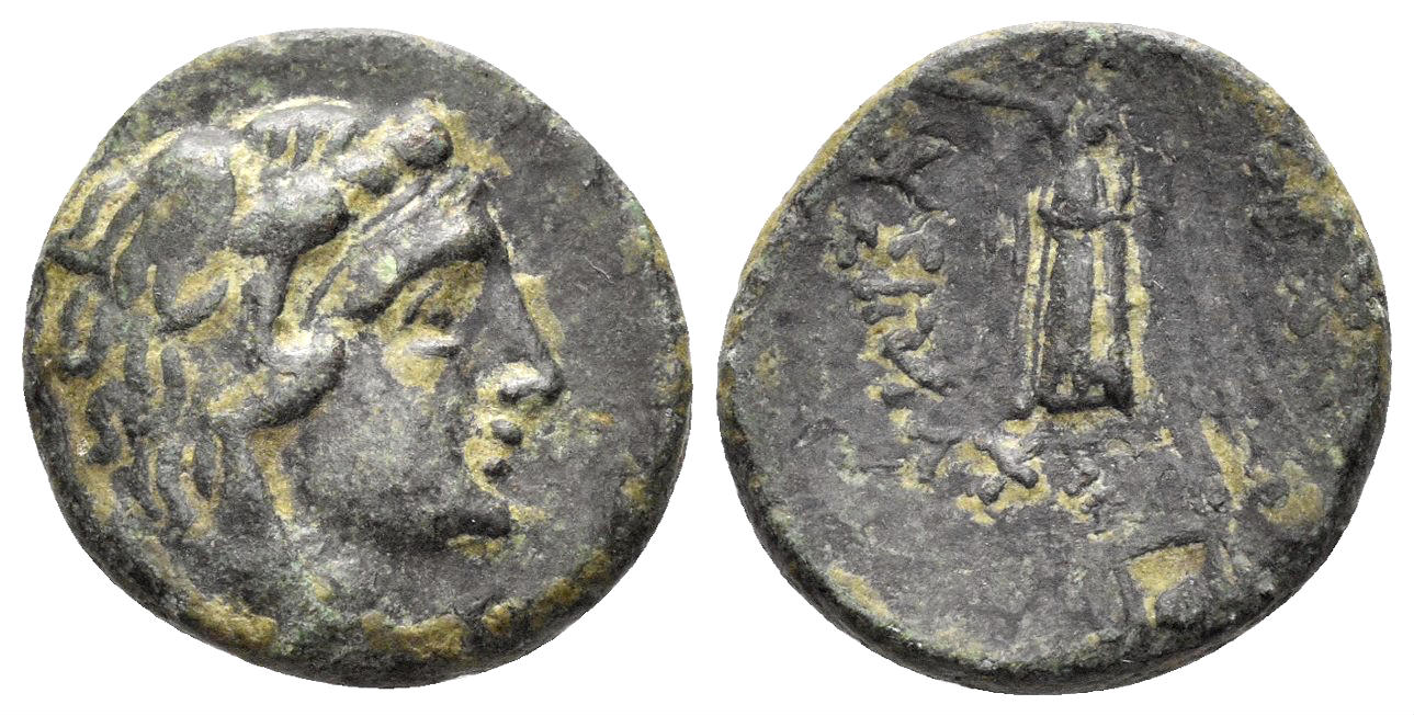 Thrace, Lysimacheia. Circa 309-220 BC. AE 17mm (3.35g). SNG Copenhagen 914