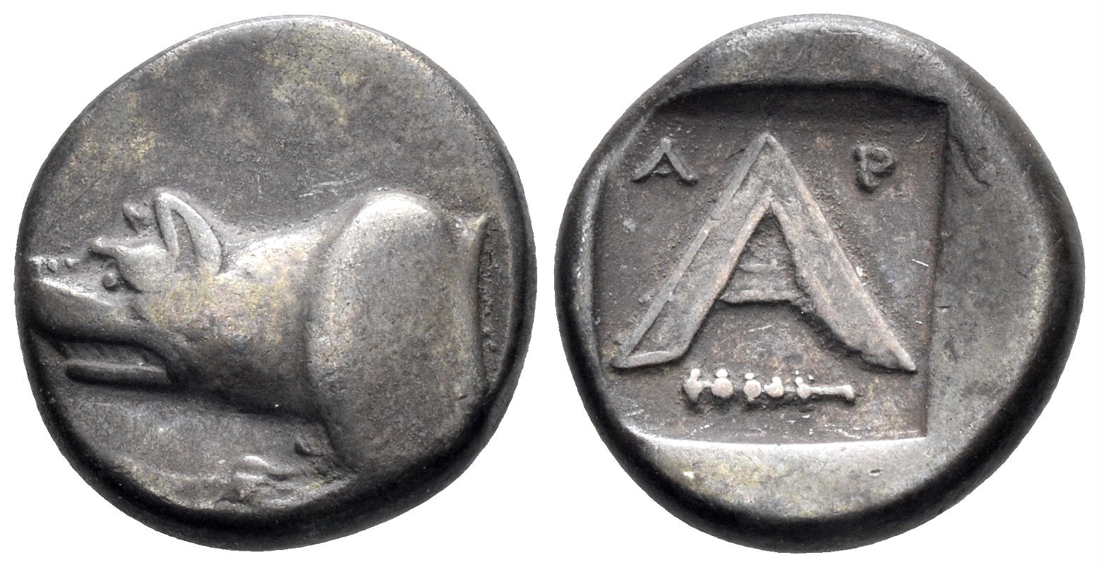 Argolis, Argos. Circa 330-270 BC. AR Hemidrachm (2.68g, 13mm). BCD ...