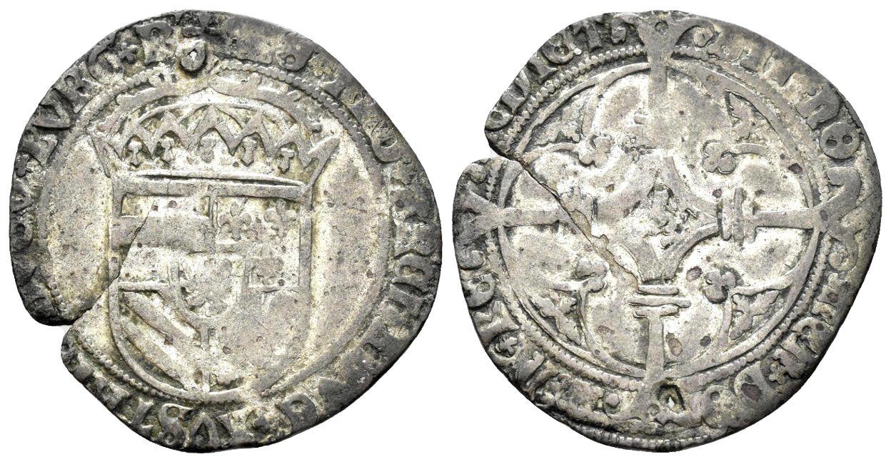 Spanish Netherlands. Hertogdom Brabant. Karel V. 1506-1555. AR Stuiver ...