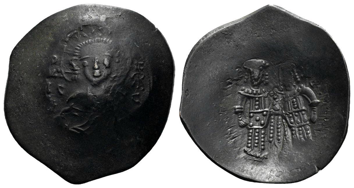 Alexius III Angelus Comnenus. 1195-1203. BI Aspron Trachy (3.00 gm ...